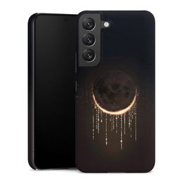 DeinDesign Galaxy S22 Handy Premium Case Smartphone Handyh&uuml;lle Schutzh&uuml;lle matt Full Moon Moon Light Premium Case