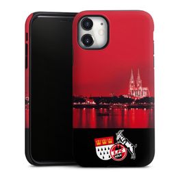 DeinDesign iPhone 11 Handy Panzer Handyh&uuml;lle robuste Outdoor H&uuml;lle Schutzh&uuml;lle matt Official Licensed Product 1. Fc K&ouml;ln Skyline Tough Case