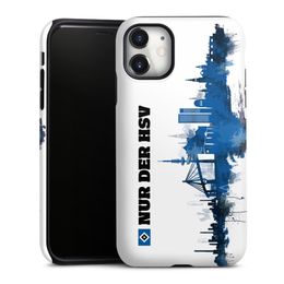 DeinDesign iPhone 11 Handy Panzer Handyh&uuml;lle robuste Outdoor H&uuml;lle Schutzh&uuml;lle matt Hsv Official Licensed Product Bundesliga Tough Case