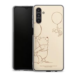 DeinDesign Galaxy A13 5G Handy Silikon H&uuml;lle Case transparent Handyh&uuml;lle Disney Official Licensed Product Winnie The Pooh Silikon Case