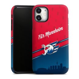 DeinDesign iPhone 11 Handy Panzer Handyh&uuml;lle robuste Outdoor H&uuml;lle Schutzh&uuml;lle matt Adler Mannheim Sports Logo Tough Case