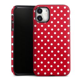 DeinDesign iPhone 11 Handy Panzer Handyh&uuml;lle robuste Outdoor H&uuml;lle Schutzh&uuml;lle matt Retro Polka Dots Points Tough Case