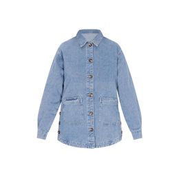 MIMO Jacke 'Streetstyle' Damen Gr&ouml;&szlig;e L blue denim