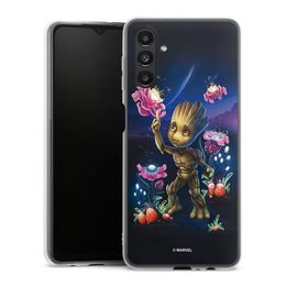 DeinDesign Galaxy A13 5G Handy Silikon H&uuml;lle Case transparent Handyh&uuml;lle Baby Groot Marvel Guardians Of The Galaxy Silikon Case