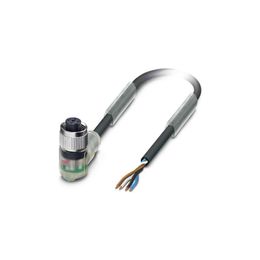 Phoenix Contact Sensor-Aktor-Kabel M12 gewinkelt,4p.,5m SAC4P5,0PUR/M12FR-3L (1668302)