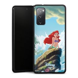 DeinDesign Galaxy S20 FE 5G Handy Silikon H&uuml;lle Case schwarz Handyh&uuml;lle Official Licensed Product Mermaid Arielle Die Meerjungfrau
