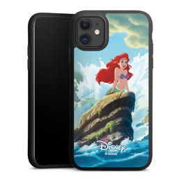 DeinDesign iPhone 11 Handy Premium Silikon H&uuml;lle Handyh&uuml;lle schwarz Case Official Licensed Product Arielle Die Meerjungfrau Mermaid Silikon Premium Case