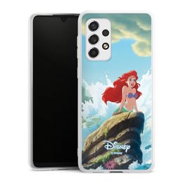 DeinDesign Galaxy A33 5G Handy Silikon H&uuml;lle Case transparent Handyh&uuml;lle Official Licensed Product Mermaid Arielle Die Meerjungfrau Silikon Case