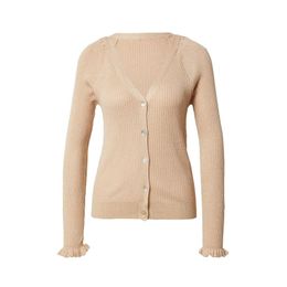 Vila Knit Cardigan female Beige size XS