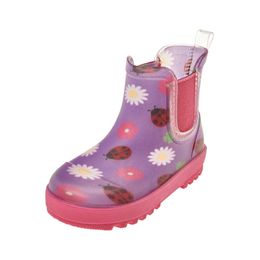 Playshoes Rubber Boots 'Marienk&auml;fer' girl Purple size 19
