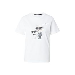 K by KARL LAGERFELD Karl Lagerfeld Shirt 'Ikon' female White size XL