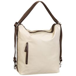 Mandarina Duck Schultertasche 'Hunter' Damen Gr&ouml;&szlig;e One Size creme / braun