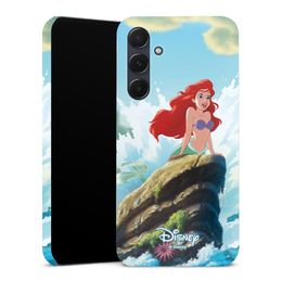 DeinDesign Galaxy A55 5G Handy Premium Case Smartphone Handyh&uuml;lle Schutzh&uuml;lle matt Official Licensed Product Arielle Die Meerjungfrau Mermaid Premium Case