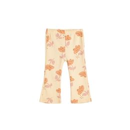 KOTON Leggings M&auml;dchen Gr&ouml;&szlig;e 74/80 beige / orange / eosin