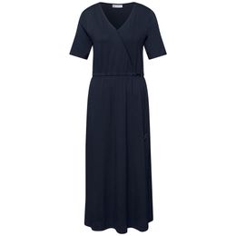 Street One Kleid Damen Gr&ouml;&szlig;e 40 navy Winterkleid