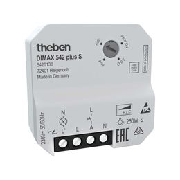 Theben UP-Universaldimmer f. ESL/230V LED-Lp. DIMAX 542 plus S (5420130)
