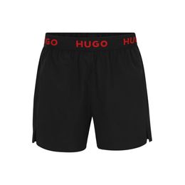 Hugo Badeshorts Herren Gr&ouml;&szlig;e XXL rot / schwarz