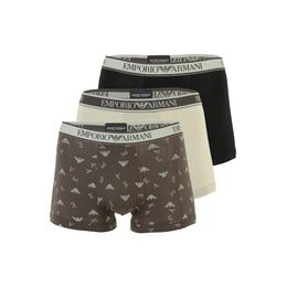 Emporio Armani Boxer shorts male Beige, Brown, Black size XL