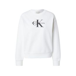 Calvin Klein Jeans Sweatshirt female White size S