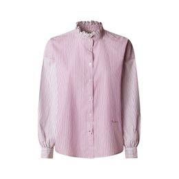 Pepe Jeans Bluse 'Begury' Damen Gr&ouml;&szlig;e XL hellpink / wei&szlig;
