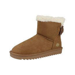 Dockers by Gerli Snowboots M&auml;dchen Gr&ouml;&szlig;e 33 creme / braun