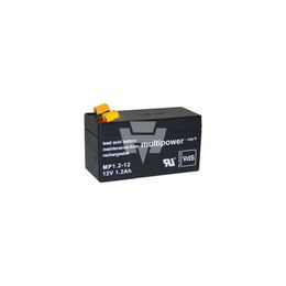 H&uuml;ckmann H&uuml;ckmann Multipower Blei-Akku MP1,2-12 Pb12V/1,2Ah 123578)