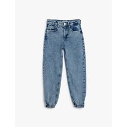 KOTON Jeans M&auml;dchen Gr&ouml;&szlig;e 134/140 blue denim