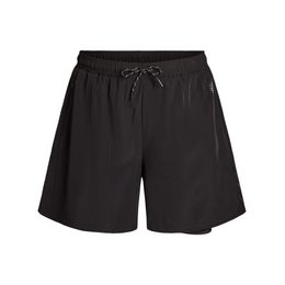 ZIZZI Sportshorts 'Cahavani' Damen Gr&ouml;&szlig;e 7XL/8XL schwarz