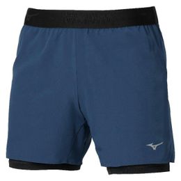 Mizuno Core 5.5 Inch 2-in-1 Shorts Herren
