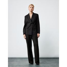 KOTON Blazer Damen Gr&ouml;&szlig;e 40 dunkelbraun / hellgrau