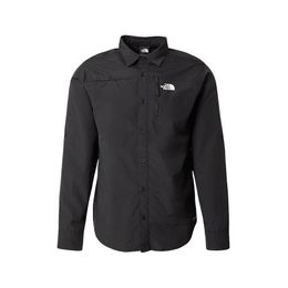 The North Face Athletic Button Up Shirt 'SEQUOIA' male Black size XL