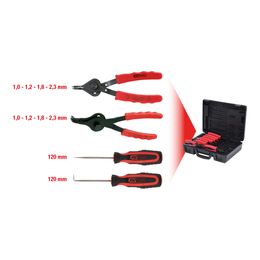 KS Tools Universal-Seegeringzangen-Satz, 10-teilig (500.1320)