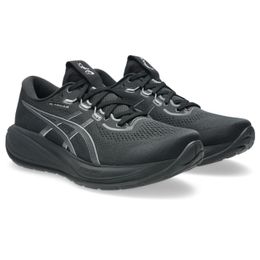 Laufschuh asics "GEL-CUMULUS 28", Gr. 42,5, schwarz, carrier grau, Synthetik, Schuhe Laufschuh, mit PureGEL D&auml;mpfung, mit FF BLAST MAX Mittelsohlen-Foam