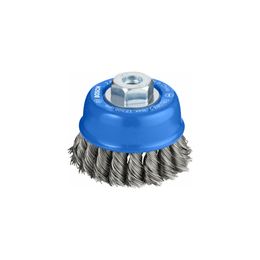 Bosch Topfb&uuml;rste Stahl gezopfter Draht 75 mm 0,5 mm 12500 U/ min M 10 (2608622063)