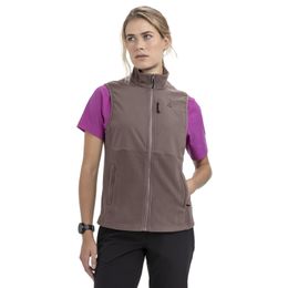Sch&ouml;ffel Fleeceweste SCH&Ouml;FFEL "Fleece Vt Style Ash WMN", Damen, Gr. 38, twilight mauve, Obermaterial: 100% Polyester, Westen Fleeceweste, aus weichem Material, mit 2-Wege-Stretch, f&uuml;r Trekking und Outdoor