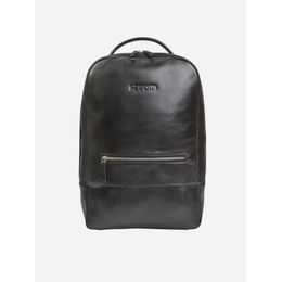Negotia Leather Rucksack 'Averon' Herren Gr&ouml;&szlig;e 40x30x10 schwarz