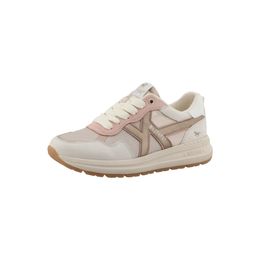 Mustang Sneaker Damen Gr&ouml;&szlig;e 39 creme / gold / rosa / wei&szlig;