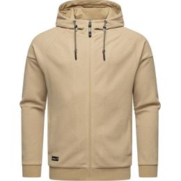 Ragwear Zip-Up Hoodie 'Dreyner' male Beige size M