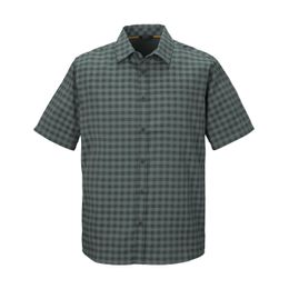 Funktionshemd Killtec "KOS 368 MN WVN SHRT", Herren, Gr. L, Normalgr&ouml;&szlig;en, dunkelgr&uuml;n, Obermaterial: 100% Polyester, Hemden Funktionshemd, Atmungsaktiv, schnelltrocknend, wasserabweisend