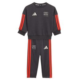 adidas Performance Trainingsanzug 'Audi Formula One Team DNA' Jungen Gr&ouml;&szlig;e 68 rot / schwarz / offwhite