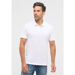 Poloshirt Eterna "MODERN FIT", Herren, Gr. 3XL, wei&szlig;, Piqu&eacute;, 100% Baumwolle, tailliert, Shirts Poloshirt