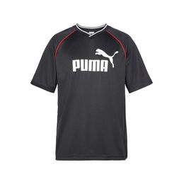 Puma Funktionsshirt 'Essentials' Herren Gr&ouml;&szlig;e XL rot / schwarz / wei&szlig;