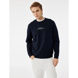 KOTON Sweatshirt Herren Gr&ouml;&szlig;e XXXL marine