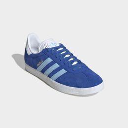 Sneaker adidas originals "GAZELLE", Herren, Gr. 40, royal blau, clear sky, ftwr wei&szlig;, Leder, Synthetik, Schuhe Sneaker