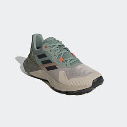 Trailrunningschuh adidas terrex "SOULSTRIDE", Herren, Gr. 44, silgrn, cschwarz, seimor, Synthetik, Textil, Schuhe Trailrunningschuh, Trail-Runningschuhe