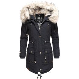 Navahoo Mantel 'Honigfee' Damen Gr&ouml;&szlig;e XS nachtblau Winterjacke