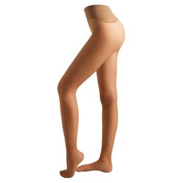 CALZEDONIA Tights 'Nude Felling' female Beige size XS/S