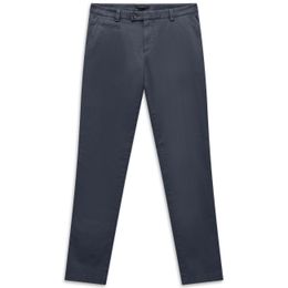 Chinohose Bugatti "Modern Fit", Herren, Gr. 40, L&auml;nge 30, 370, marine, 86% Baumwolle, 11% Polyester, 3% Elasthan, unifarben, normal, Hosen Chinohose, aus der DynamicSeries