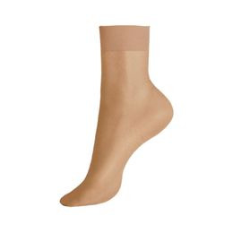 Kunert Socks 'Perfect Shine 15' female Bronze size 35-38