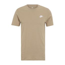 Nike Sportswear Shirt 'CLUB' male Beige size XXXL